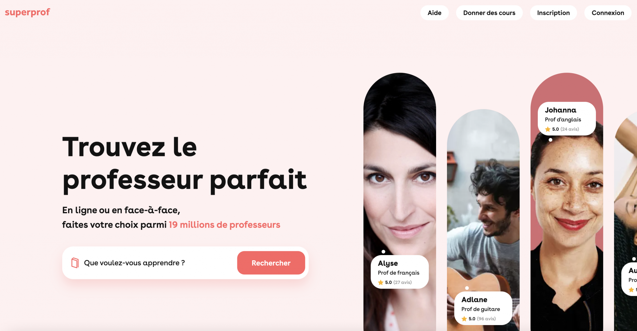 Superprof avis - le test des cours de langues chez Superprof